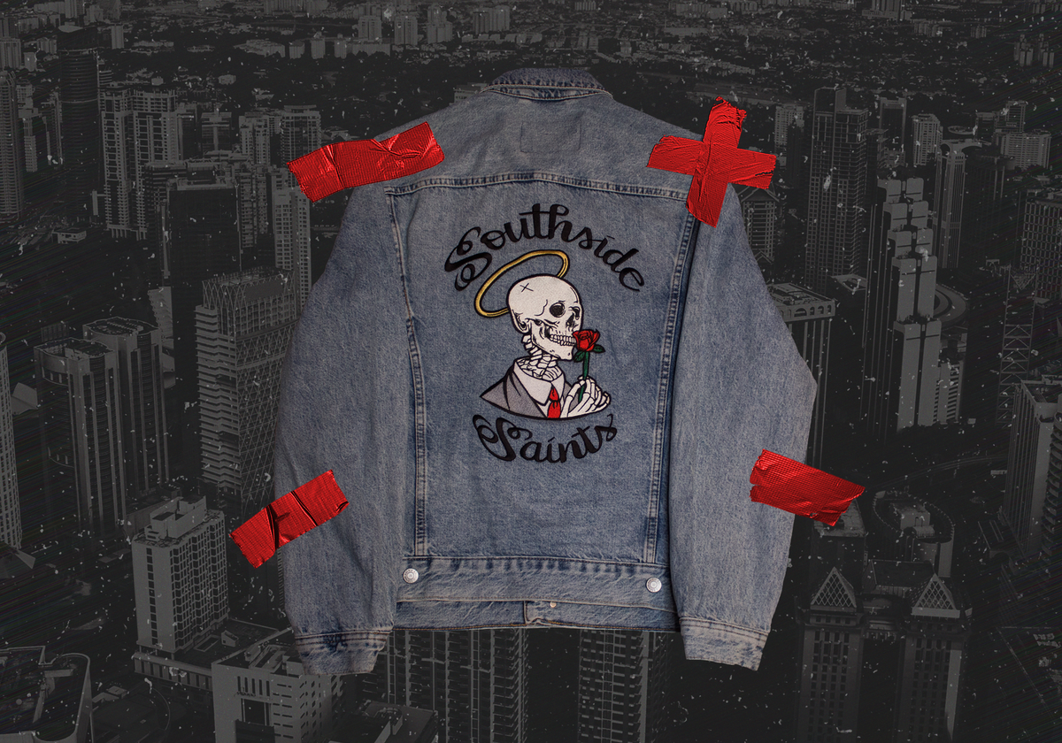 Southside Saints ® Denim Jacket (Blue) – Dreams from the East